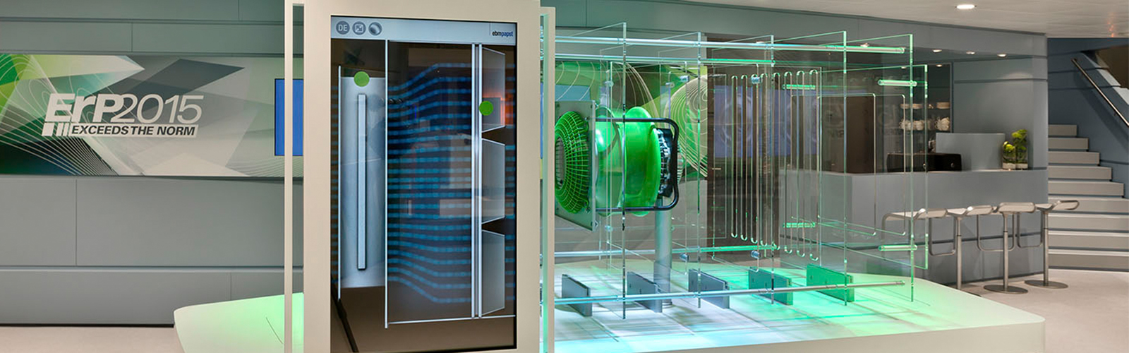 BRAUNWAGNER – ebm Papst | Trade Fair System